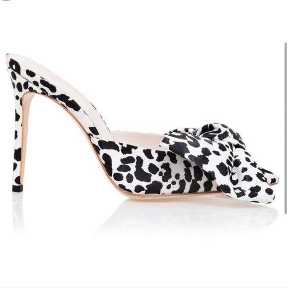 House of CB | Shoes | House Of Cb Dalmatian Bow Satin Shoes | Poshmark